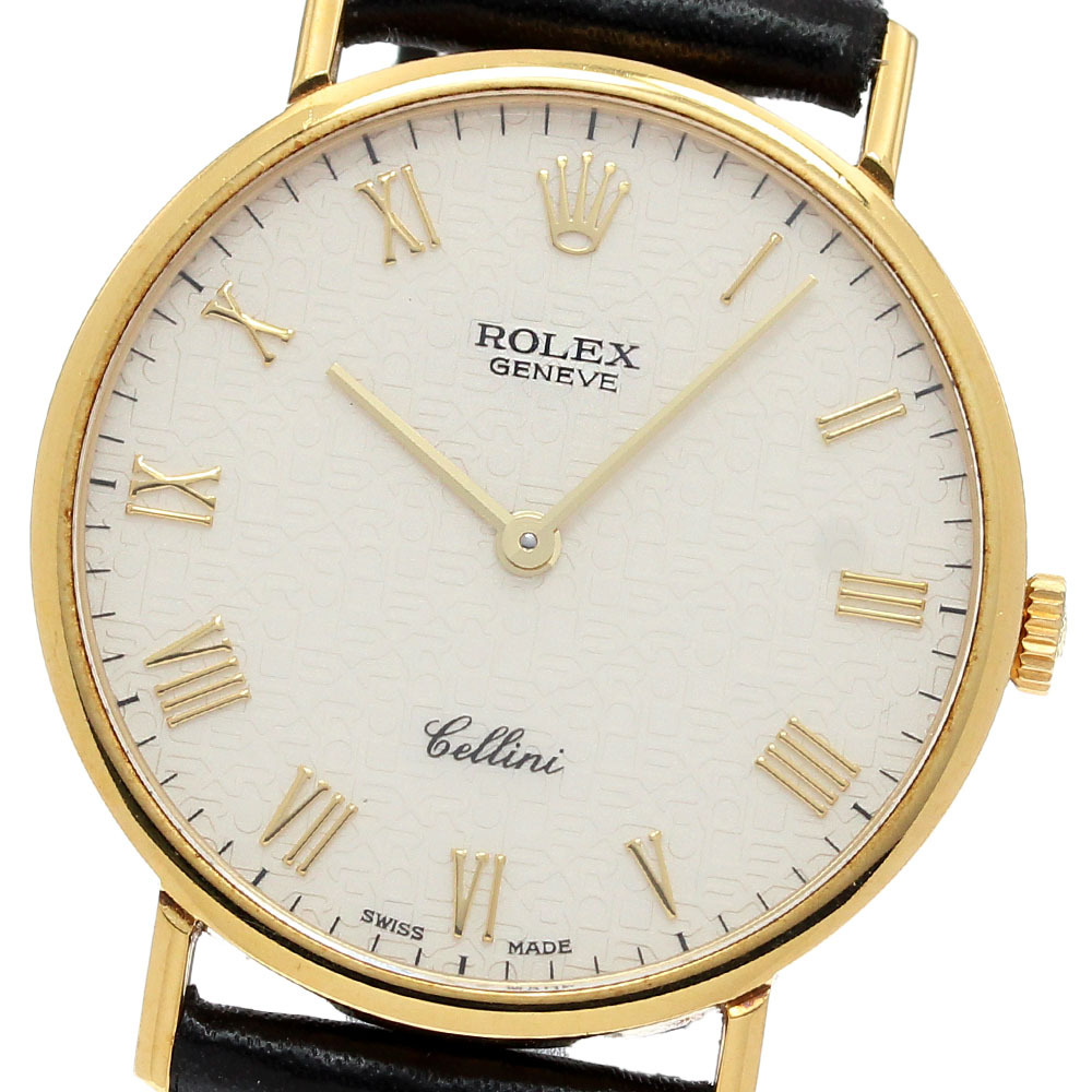 ロレックス ROLEX 5112 チェリーニ K18YG cal.1601 手巻き メンズ 良品 _844807(チェリーニ)｜売買されたオークション情報、yahooの商品情報をアーカイブ公開 ...