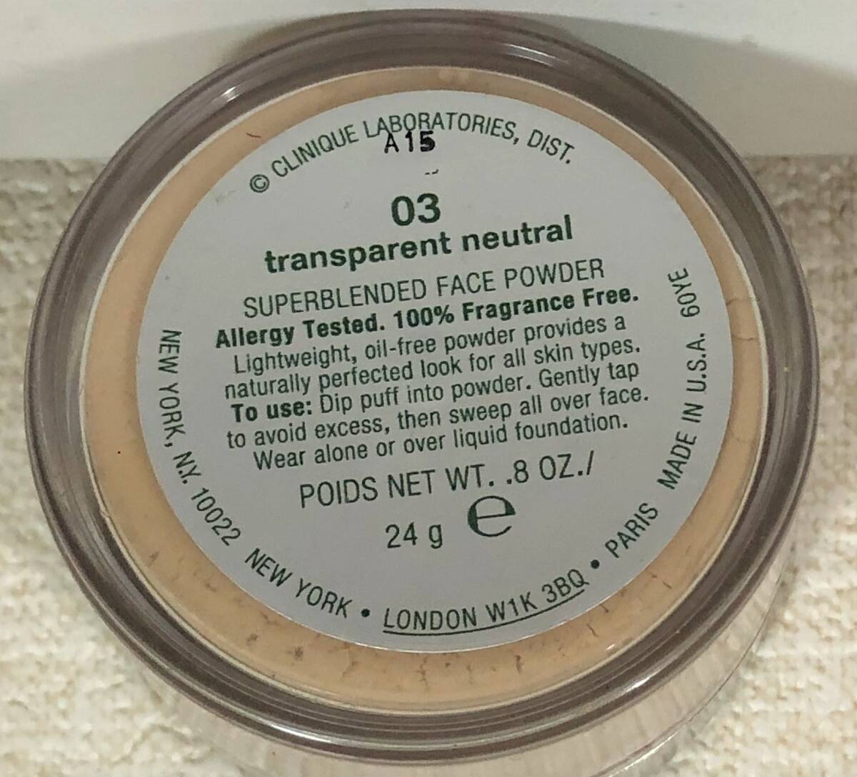 クリニーク スーパーブレンデッド フェース パウダー 03 トランスペアレント ニュートラル おしろい 24g(その他)｜売買されたオークション情報、yahooの商品情報をアーカイブ公開 ...