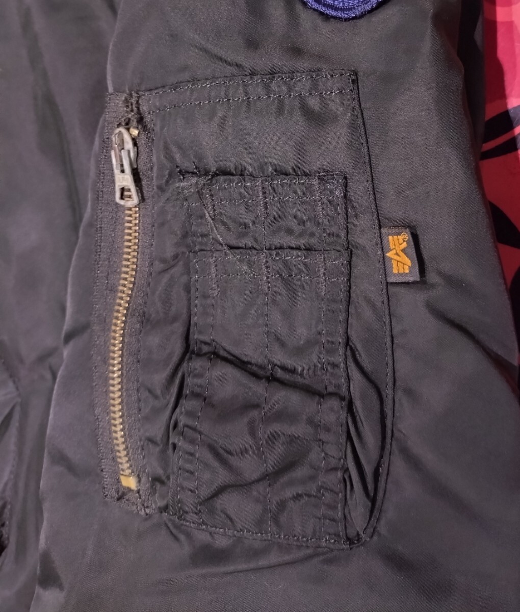 Yahoo!オークション - alpha アルファ製 MA1 フルカスタム スコードロ...