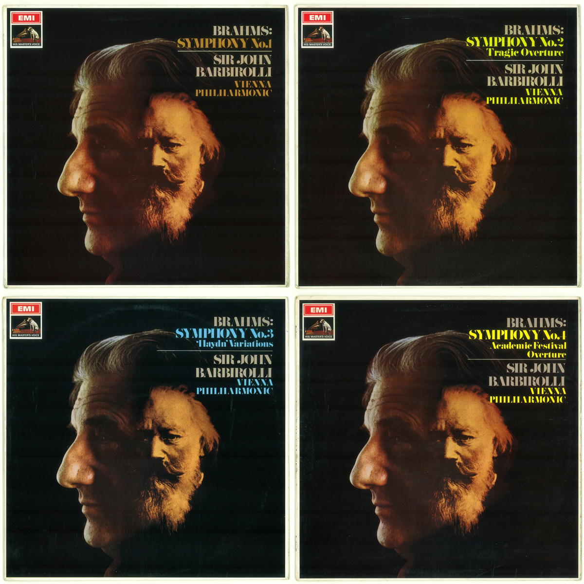 Yahoo!オークション - 英HMV ASD 完全初出 ブラームス「交響曲全集」
