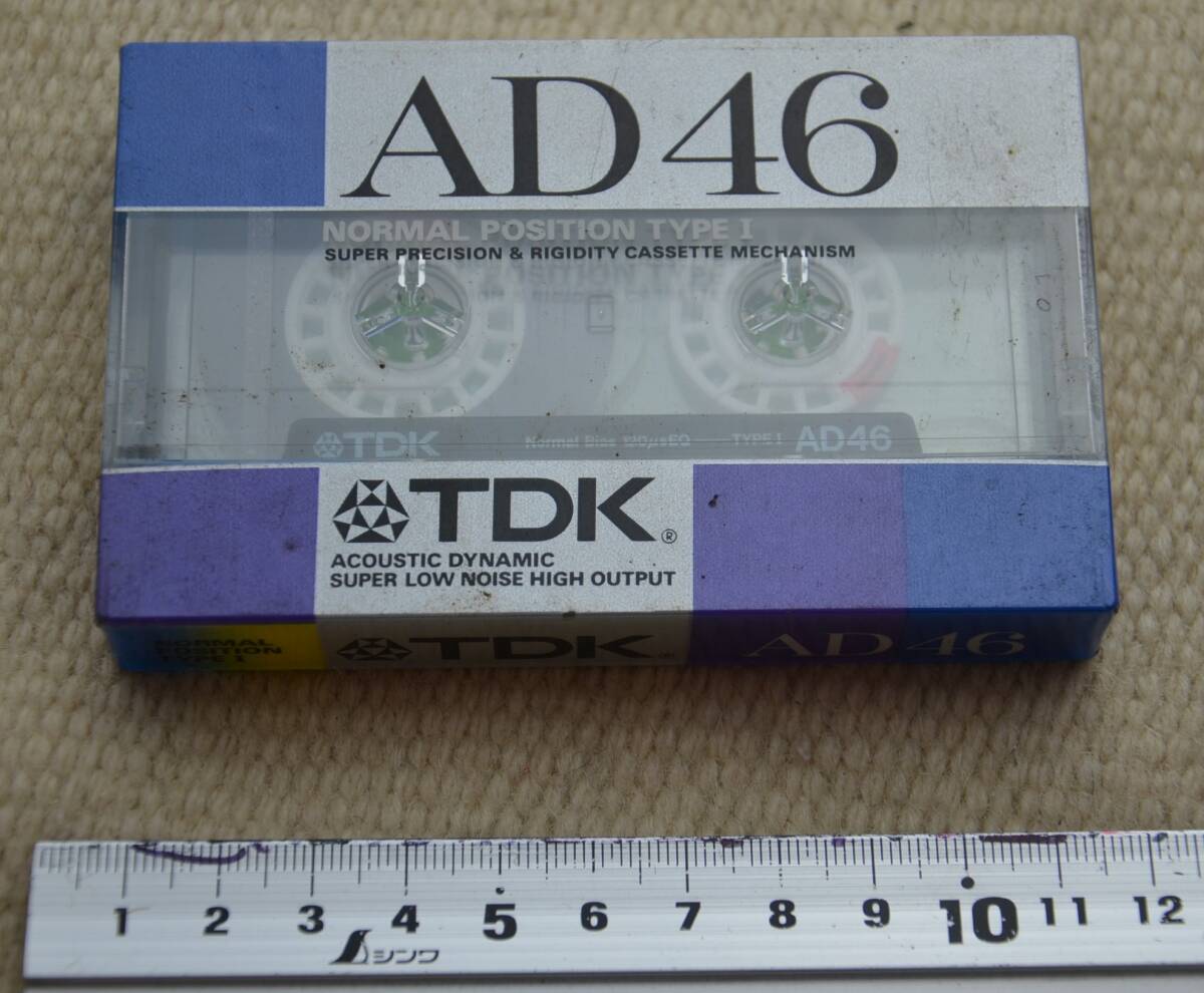Yahoo!オークション - TDK AD46 カセットテープ 未開封