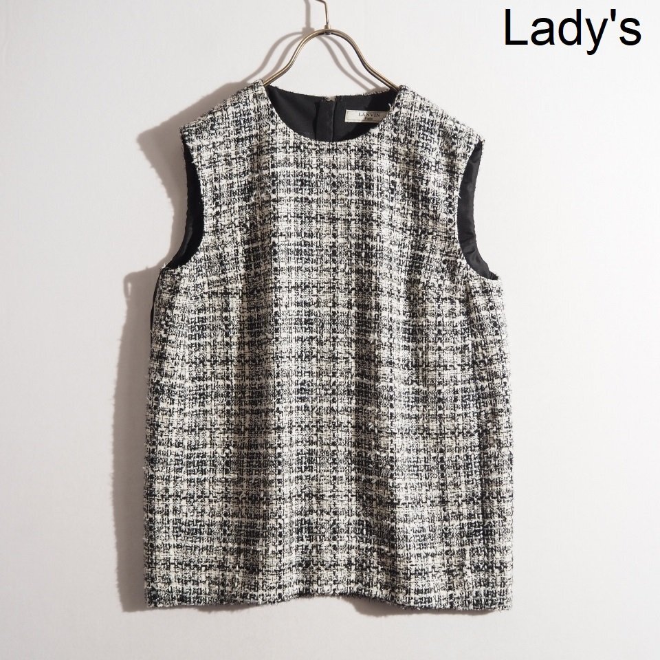 Bibian 比比昂- M3763P ▽LANVIN ランバン▽ ファンシーツイード Bibian 比比昂- M3763P ▽LANVIN ランバン▽ ファンシーツイード