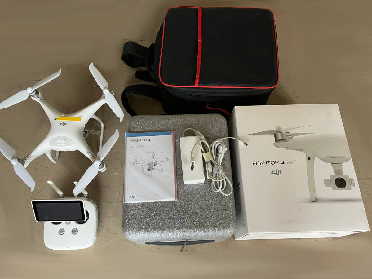 Yahoo!オークション - DJI ファントム4Pro プラス 美品 登録済 点検整...