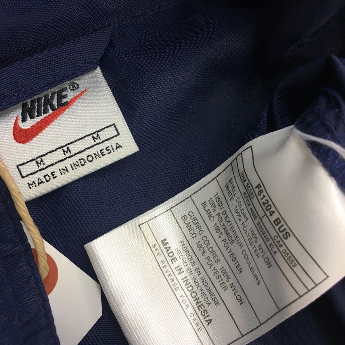 Yahoo!オークション - (k) 90s 90年代 NIKE ナイキ ナイロンジャケット...