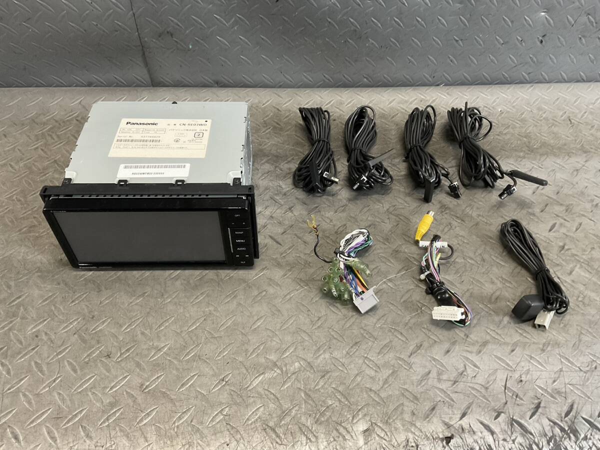Yahoo!オークション - X27 ナビ パナソニック CN-RE03WD CD/DVD/SD/TV(...