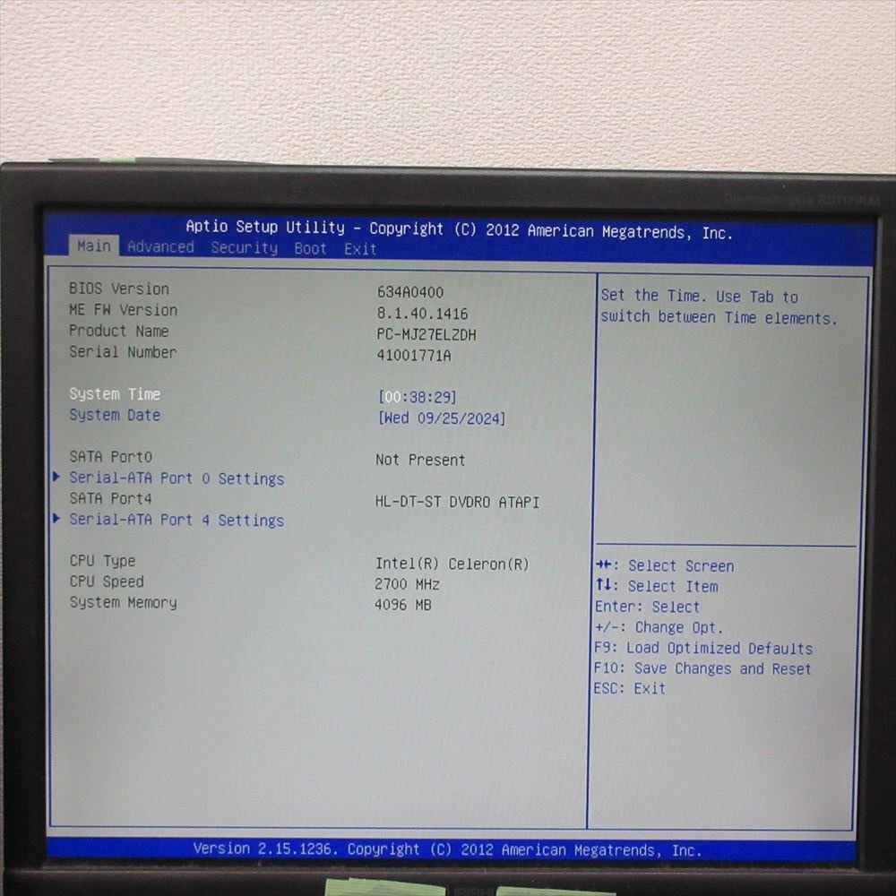 Yahoo!オークション - [4314]NEC MJ27E/L-H PC-MJ27ELZDH Celeron G162...