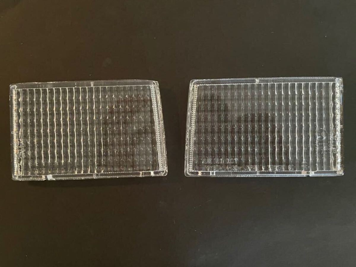 Yahoo!オークション - GA61セリカXXフロントクリアーウインカーレンズ