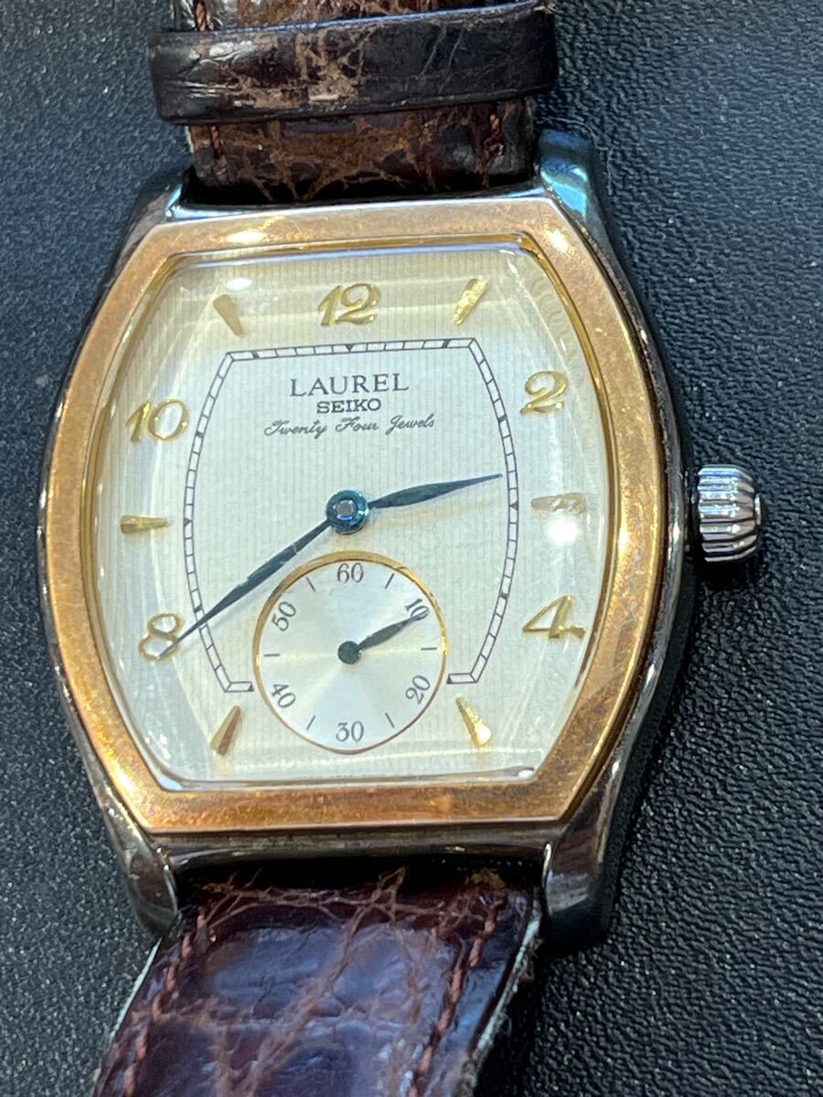 稼働品 SEIKO セイコー LAUREL ローレル 腕時計 手巻き 4S28-5010 24石 SV925 k18 アンティーク(その他)｜売買されたオークション情報、yahooの商品情報を ...