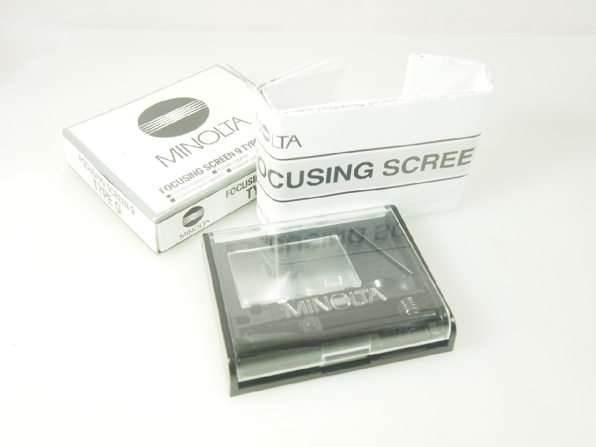Yahoo!オークション - T240-B999 ミノルタ α-9用 フォーカシングスク...