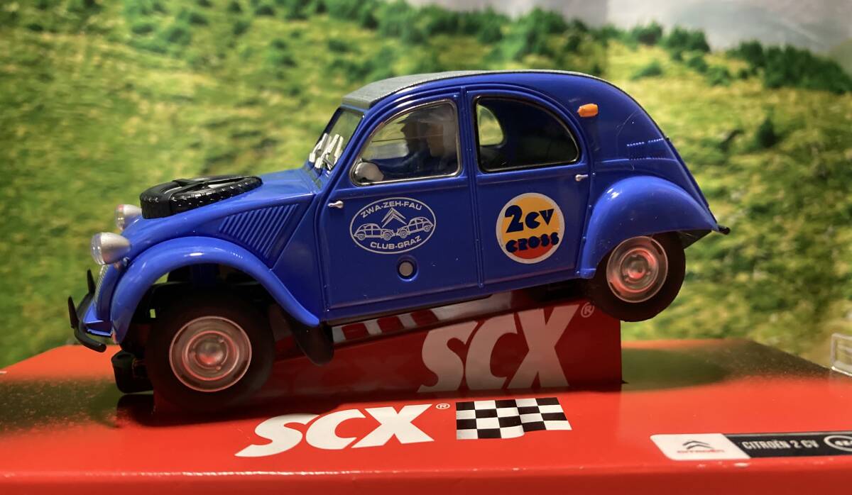 Yahoo!オークション - SCX 1/32 スロットカー シトロエン2CV