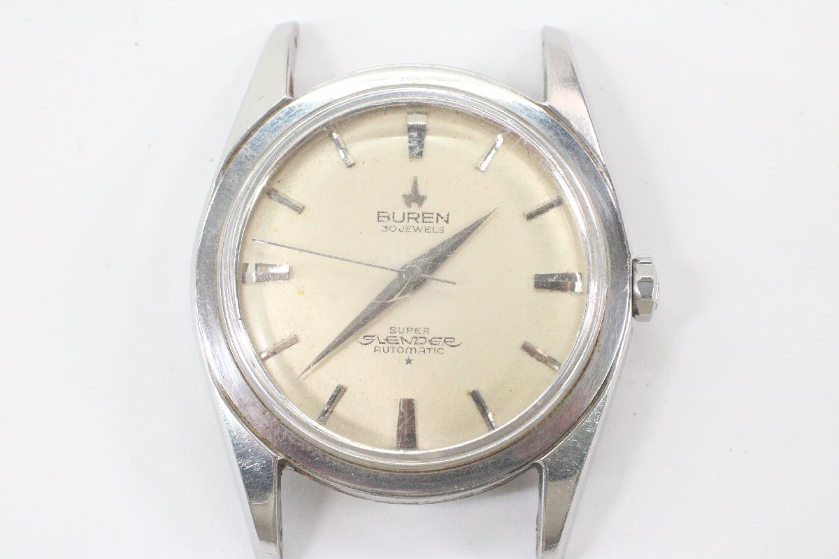 Yahoo!オークション - BUREN ビューレン SUPER SLENDER 30石 自動巻き ...