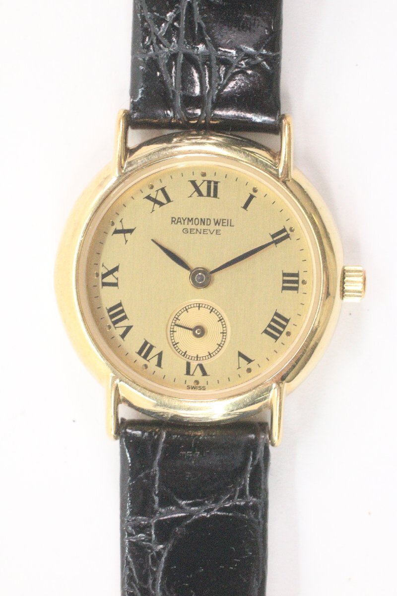 RAYMOND WEIL レイモンドウィル 9809 18KGP クォーツ スモセコ レディース 腕時計 2118-HA(その他)｜売買されたオークション情報、yahooの商品情報をアーカイブ ...