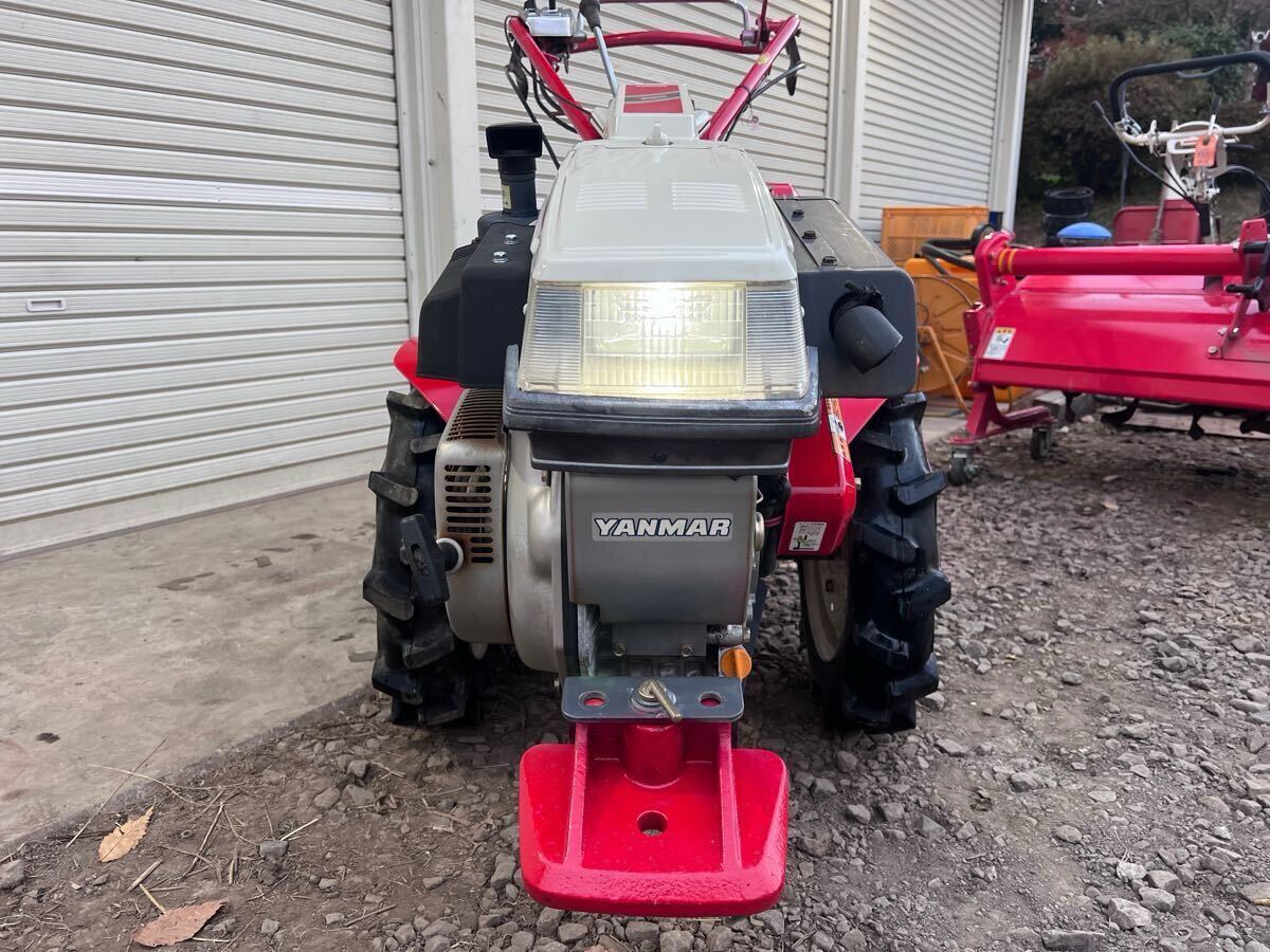 Yahoo!オークション - ヤンマー ディーゼル 耕耘機 YTA6S セル始動 長...