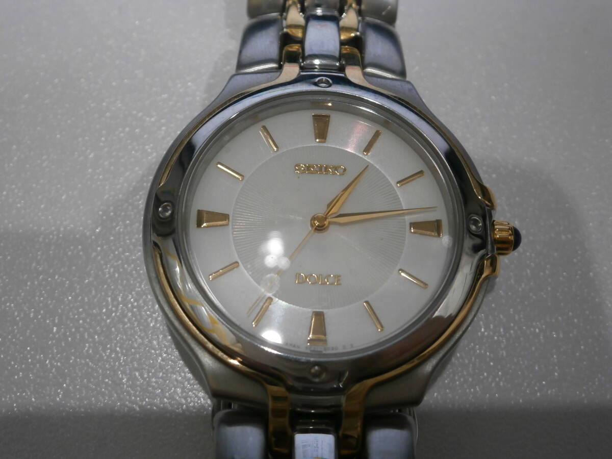 Yahoo!オークション - 2544 不動 SEIKO セイコー ドルチェ 5E31-6010 ...
