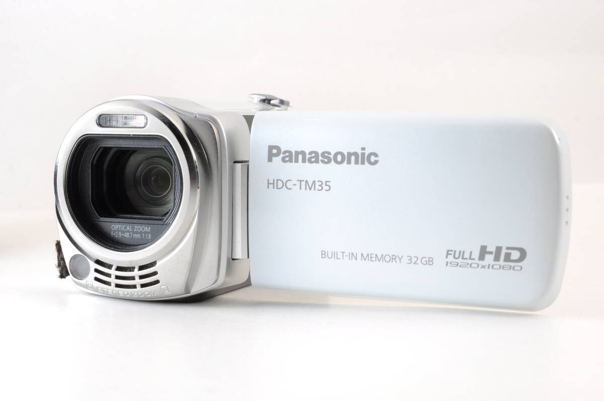 Yahoo!オークション - 動作品 パナソニック Panasonic HDC-TM35 白 ホ...