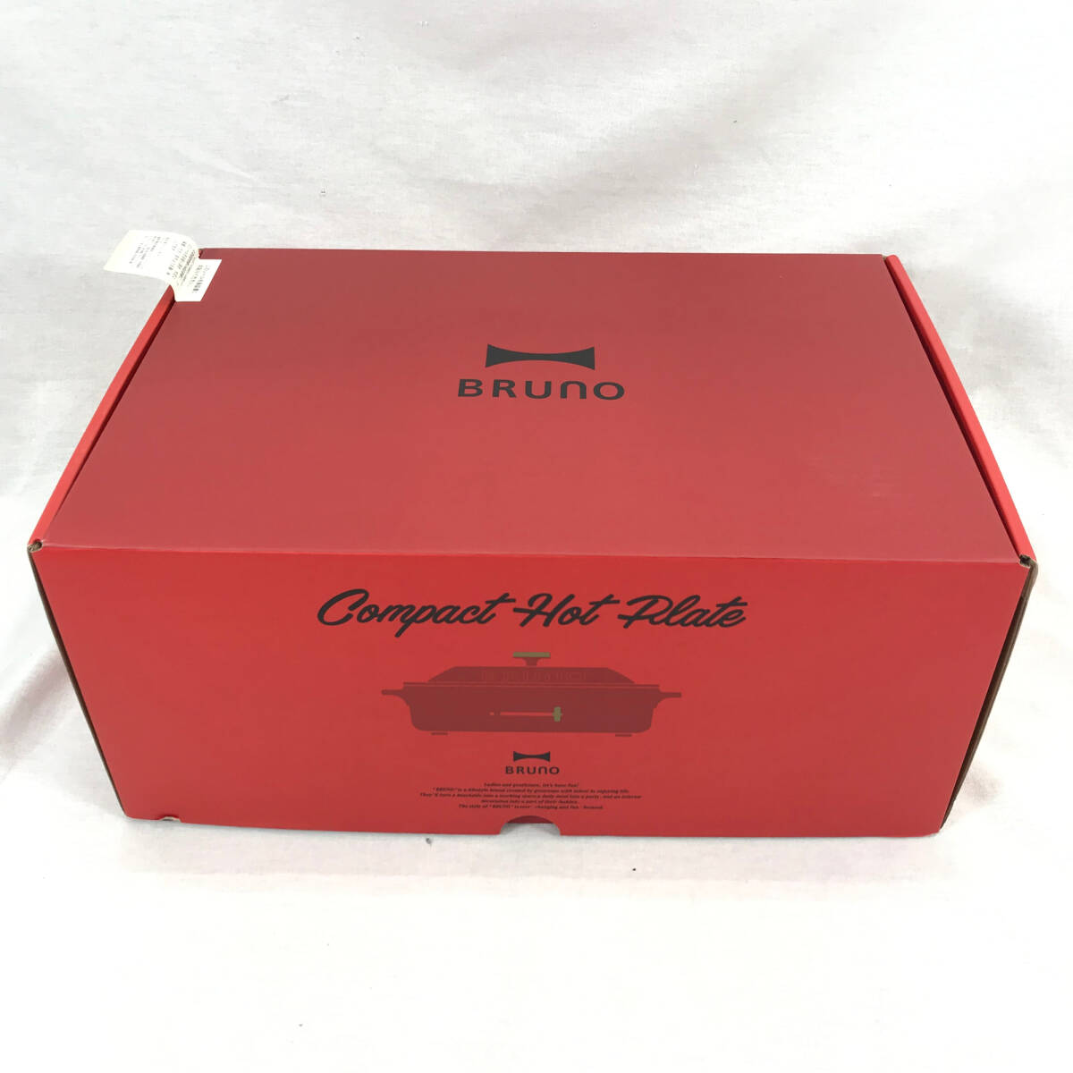 Yahoo!オークション - 未使用 BRUNO ブルーノ コンパクト ホットプレ...