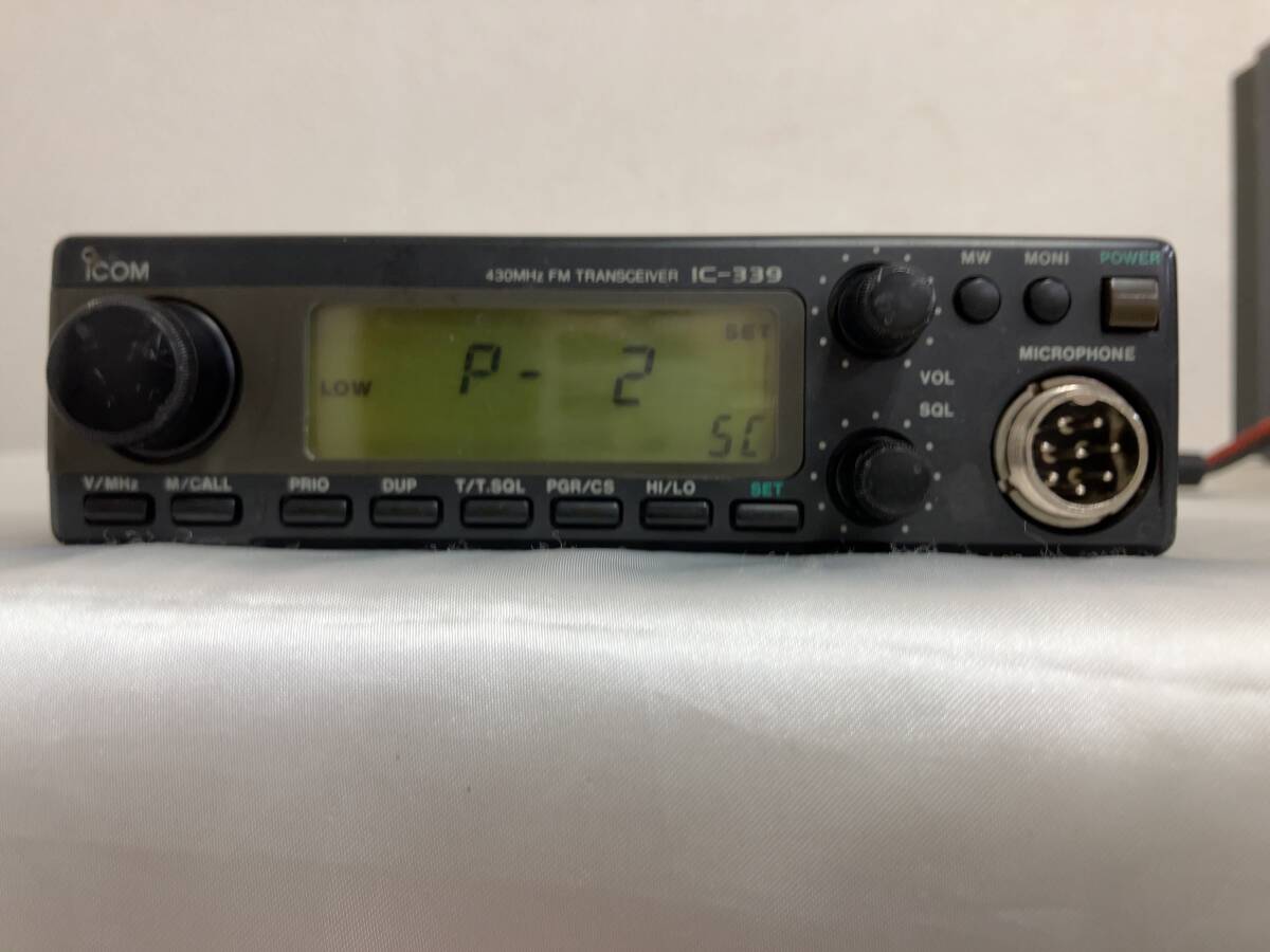 Yahoo!オークション - ICOM アイコム IC-339D 430MHz FM + Argus DC-D...