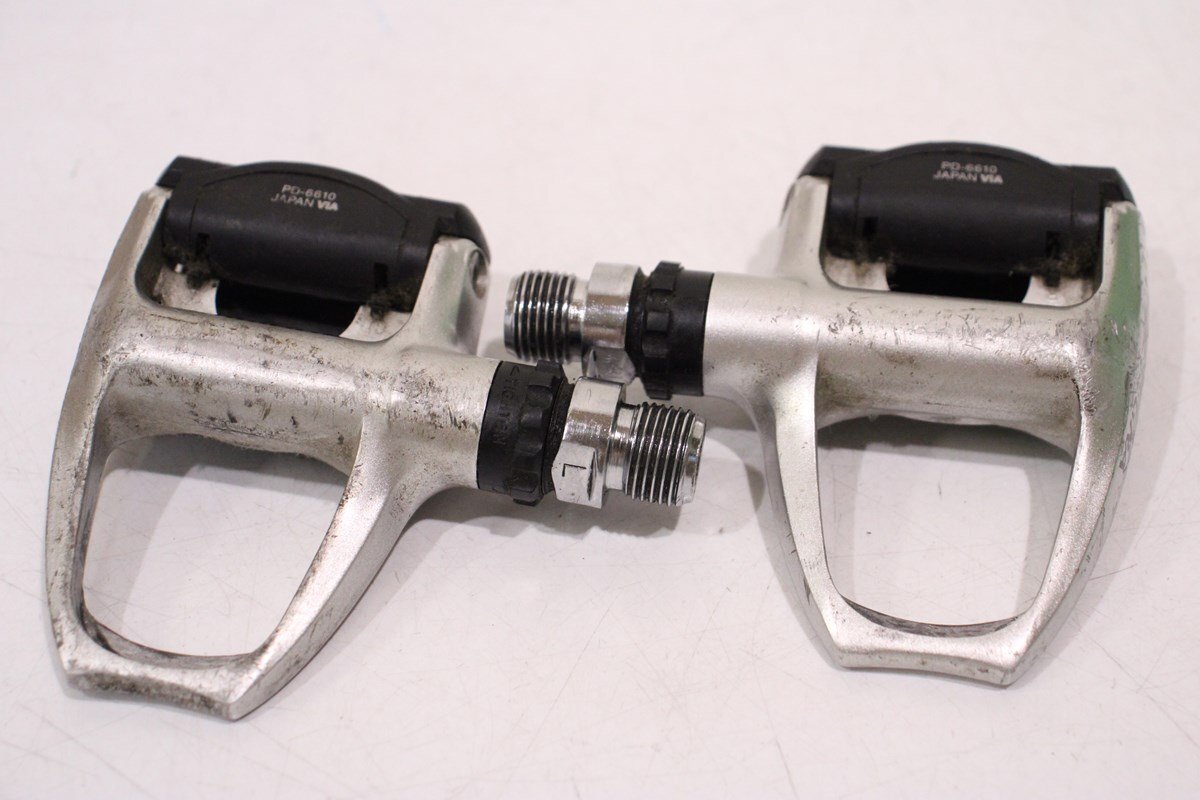 Yahoo!オークション - SHIMANO シマノ PD-6610 ULTEGRA SPD-SL ビンデ...