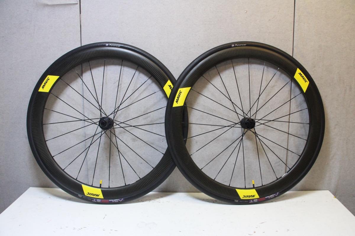 MAVIC マビック COSMIC SL 45 DISC JAPAN LIMITED シマノフリー 11/12s対応 クリンチャー チューブレス カーボンホイールセット(27インチ、700C ...