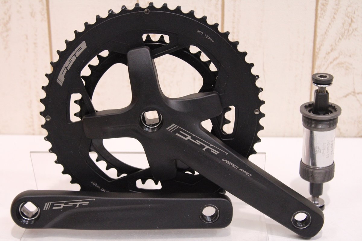 Yahoo!オークション - FSA VERO PRO 170mm 52/36T 2x10/11s クランク...