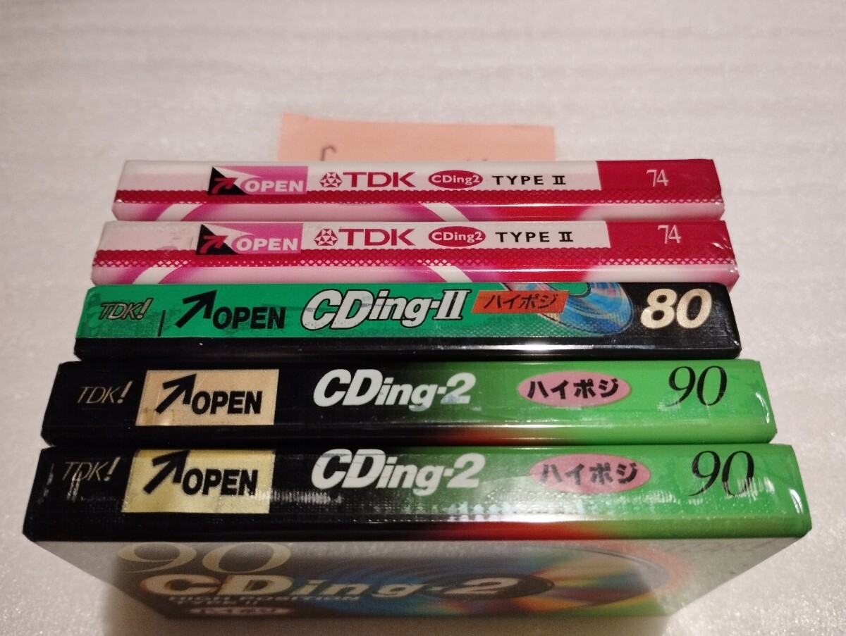 Yahoo!オークション - TDK CDing-Ⅱ HIGH POSITION TYPE Ⅱ 74 x 2 / 8...