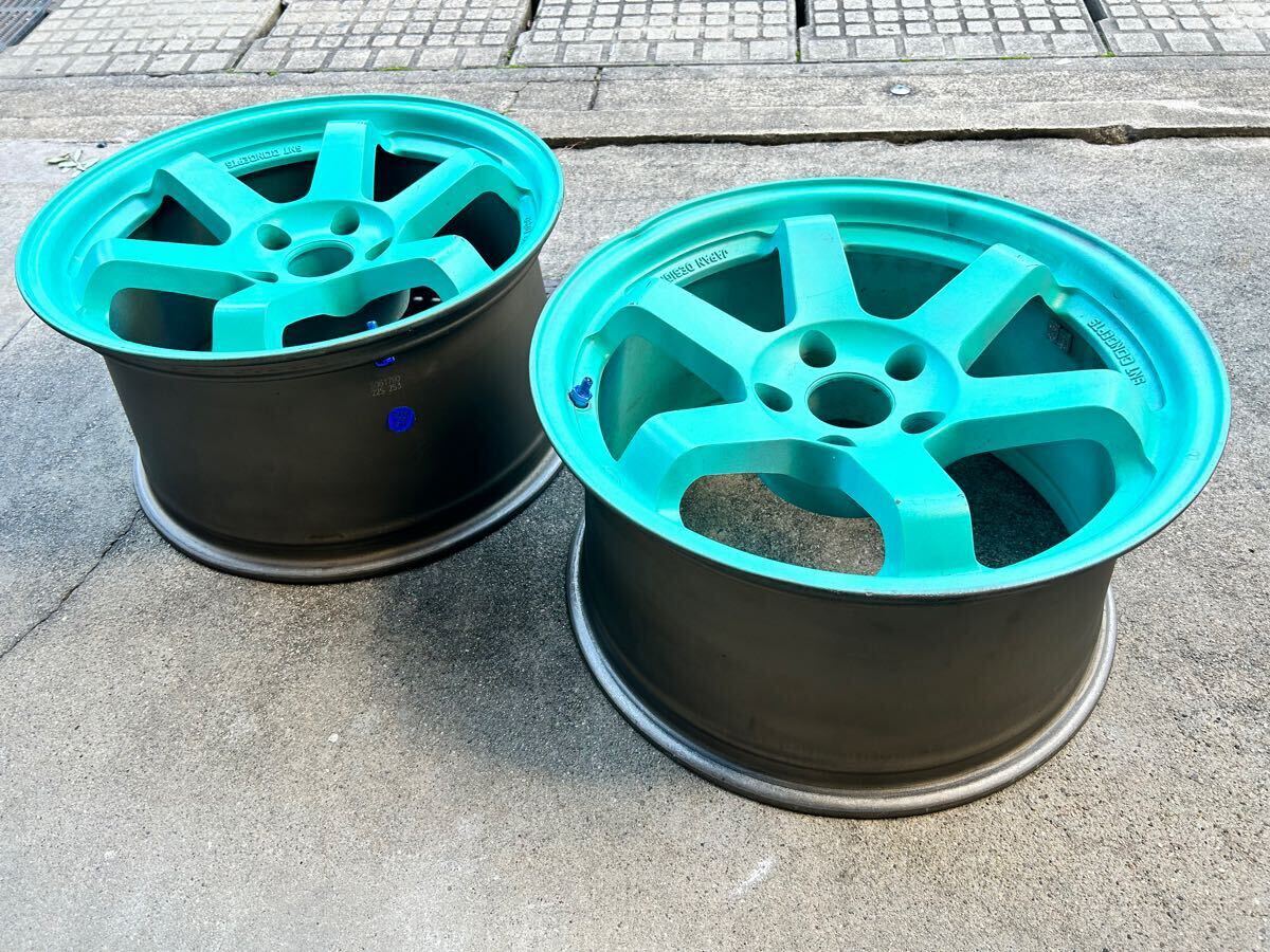 Yahoo!オークション - te37風 ホイール 17インチ 9j +12 5穴 PCD114.3 ...