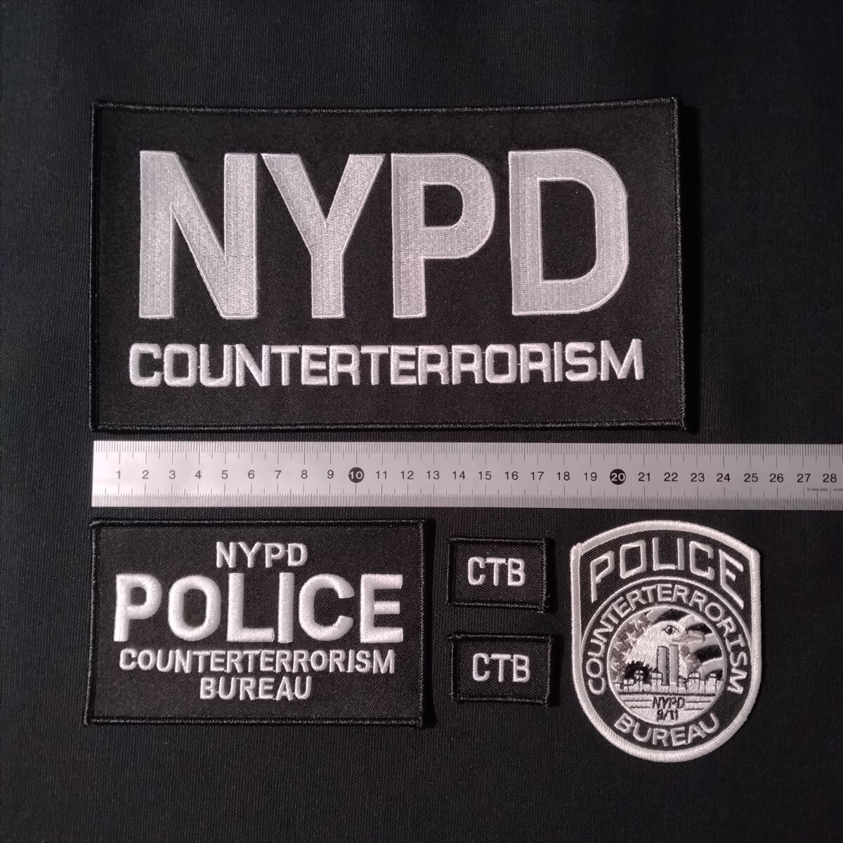 Yahoo!オークション - NYPD COUNTER TERRORISM Patch Set ニューヨーク...