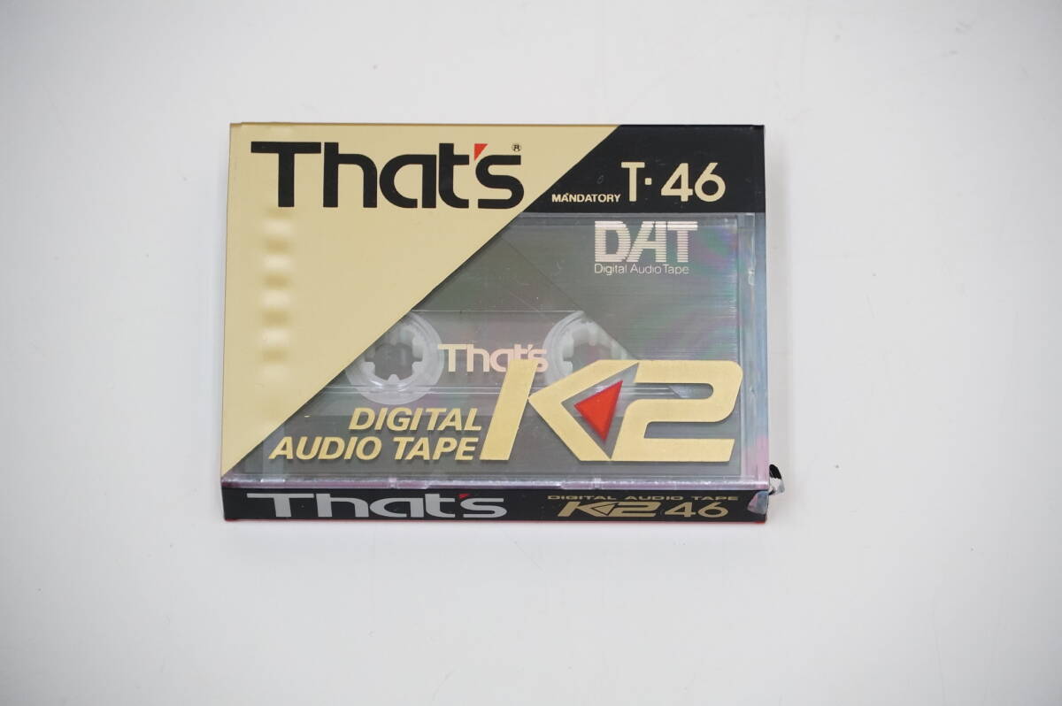 Yahoo!オークション - That's DATテープ K2 46 1本 太陽誘電・デジタ...