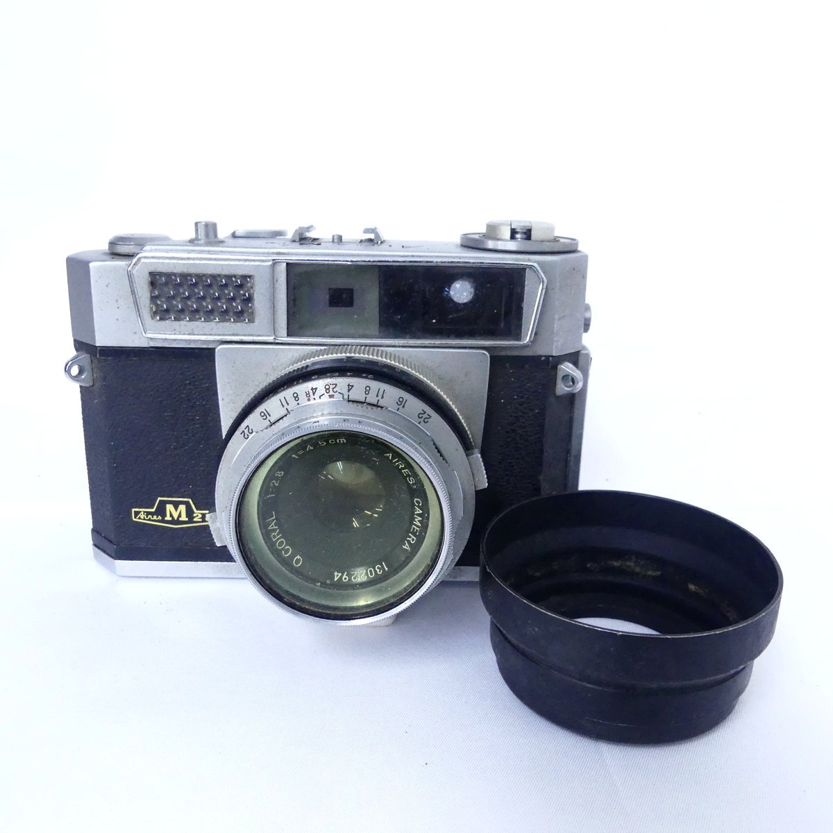 Yahoo!オークション - Aires アイレス M28 f2.8 4.5cm フィルムカメラ ...