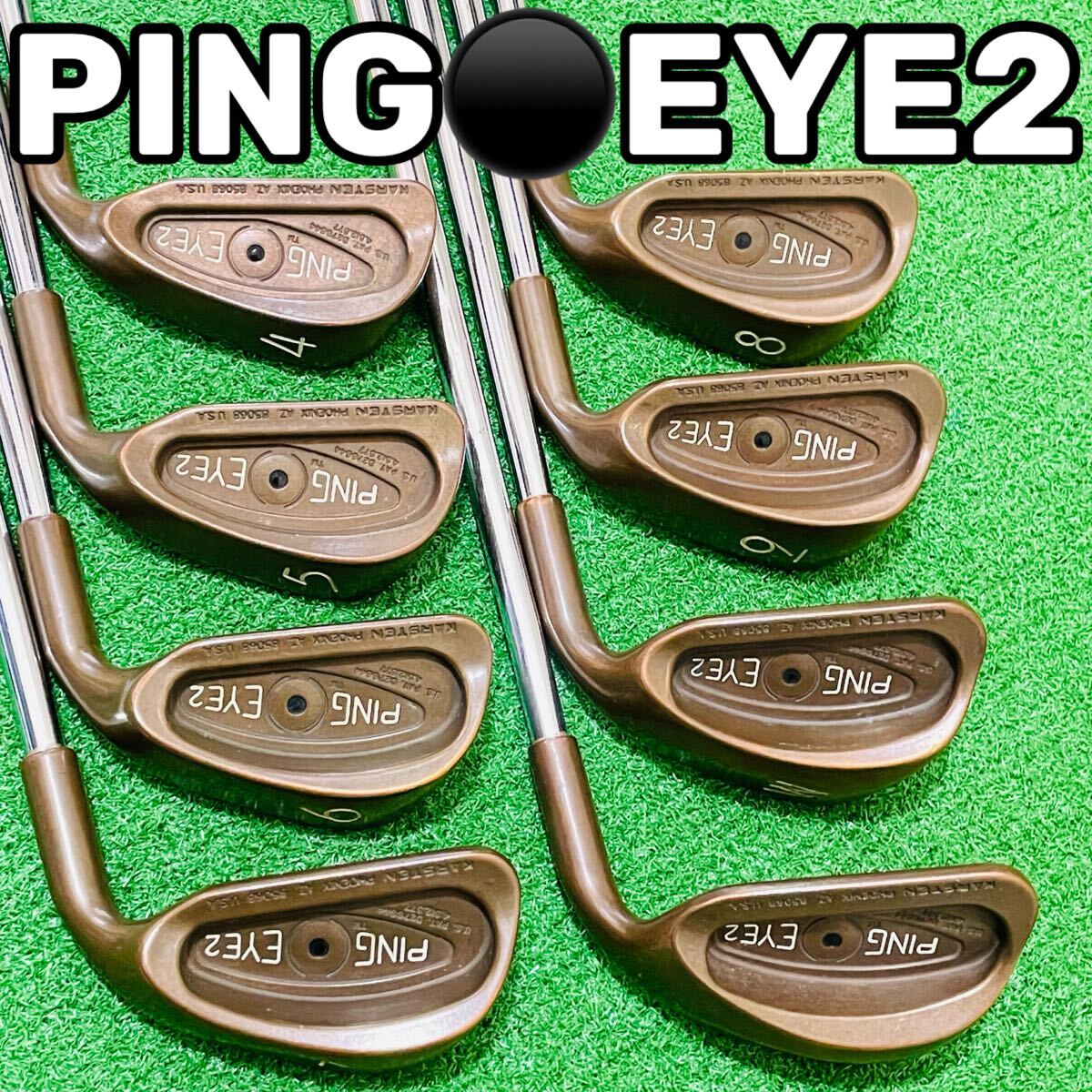 Yahoo!オークション - 7667 PING EYE2 ベリリウムカッパー ピン メンズ...