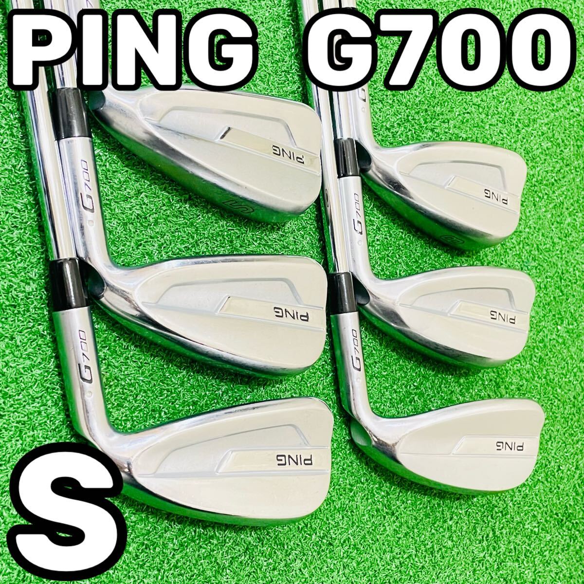 Yahoo!オークション - 7683 PING G700 ピン Zelos7 フレックスS アイア...