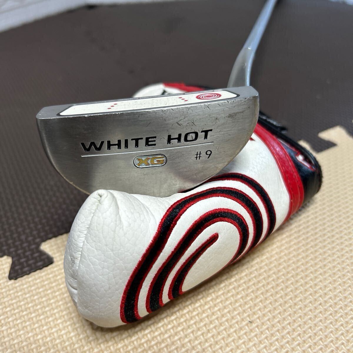 Yahoo!オークション - ODYSSEY ホワイトホットXG #9中古オマケカバー付...