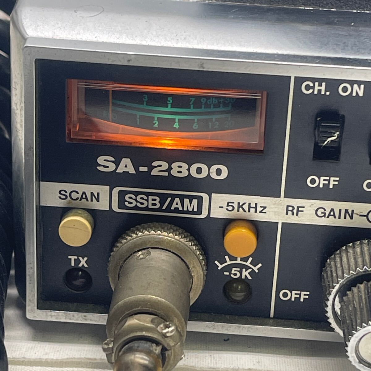 Yahoo!オークション - ML11479-18 通電確認済み 日本電業 SA-2800 CB...