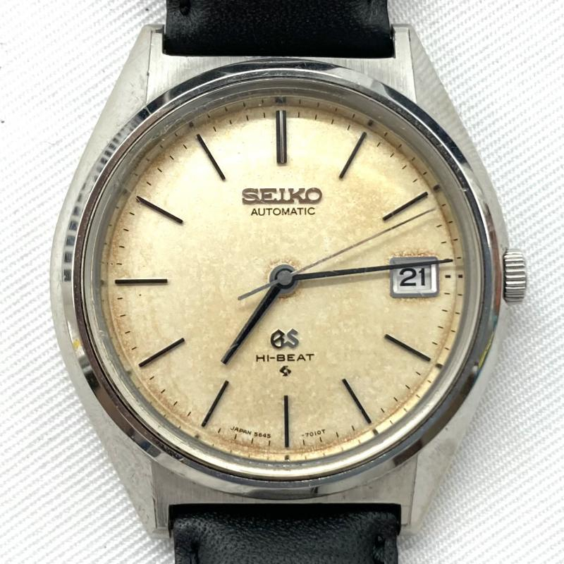 Yahoo!オークション - Grand Seiko HI-BEAT 5645-7010 自動巻き グラン...