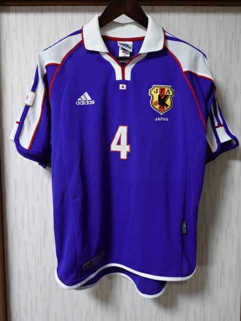 1123 日本代表 JFA アディダス ADIDAS ユニホーム O MORIOKA #4(日本)｜売買されたオークション情報、yahooの商品情報をアーカイブ公開 - オークファン ...