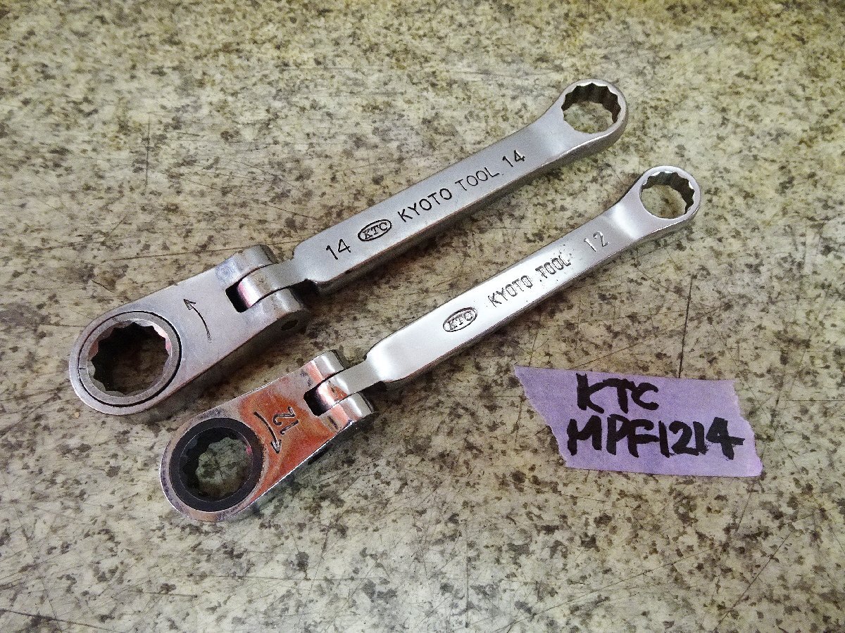 Yahoo!オークション - KTC MRF12 MRF14 首振ラチェット 12mm 14mm セッ...