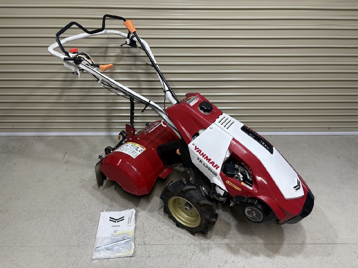 Yahoo!オークション - 美品 動作OK 令和5年製 YANMAR YK450MR 耕運機 ...