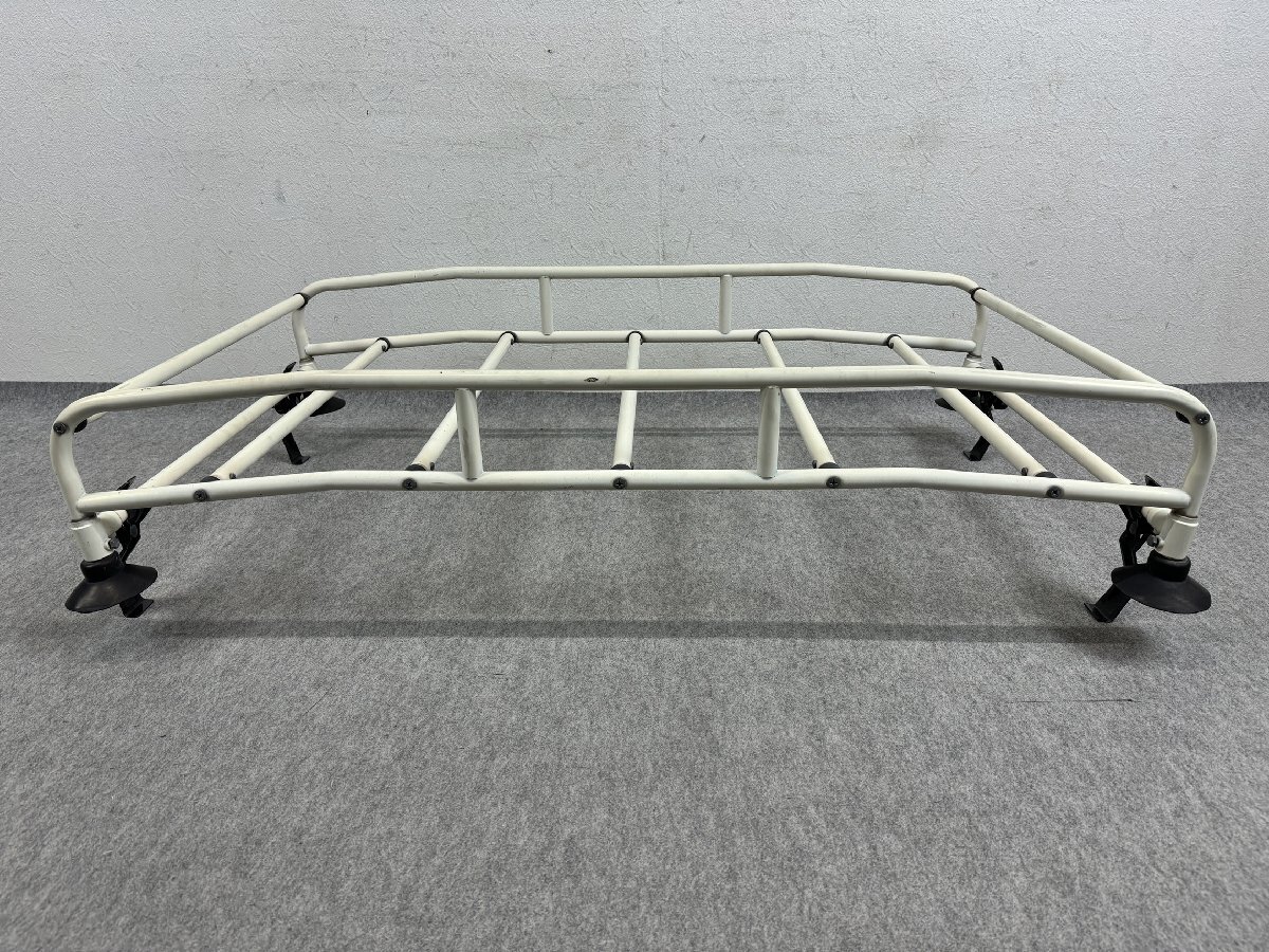 Yahoo!オークション - 曲り無 HE22S ラパン 純正OP ルーフキャリア 吸...