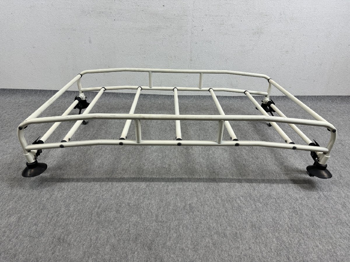 Yahoo!オークション - 曲り無 HE22S ラパン 純正OP ルーフキャリア 吸...