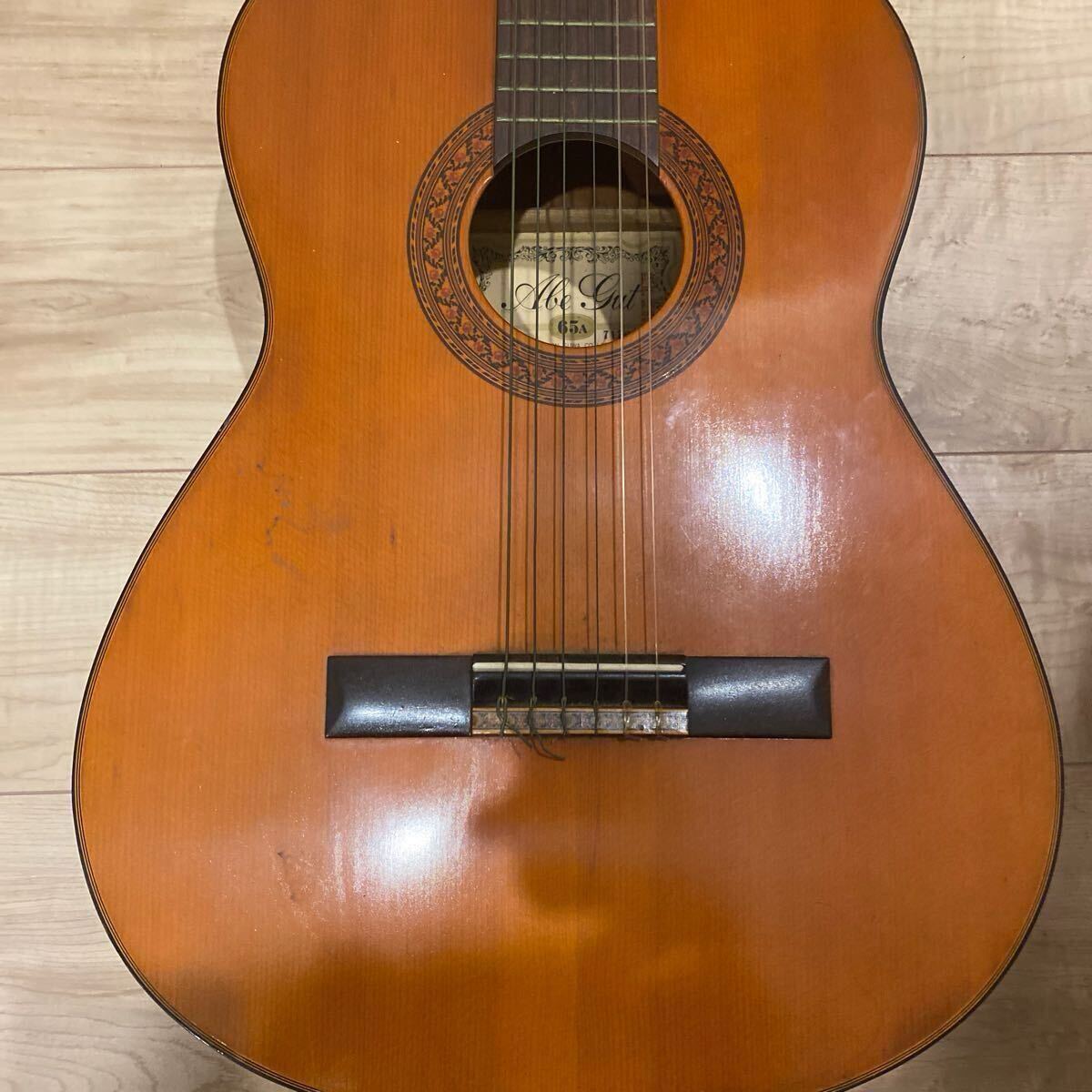 Yahoo!オークション - ギター Abe GUT アベガット NO65 現状品