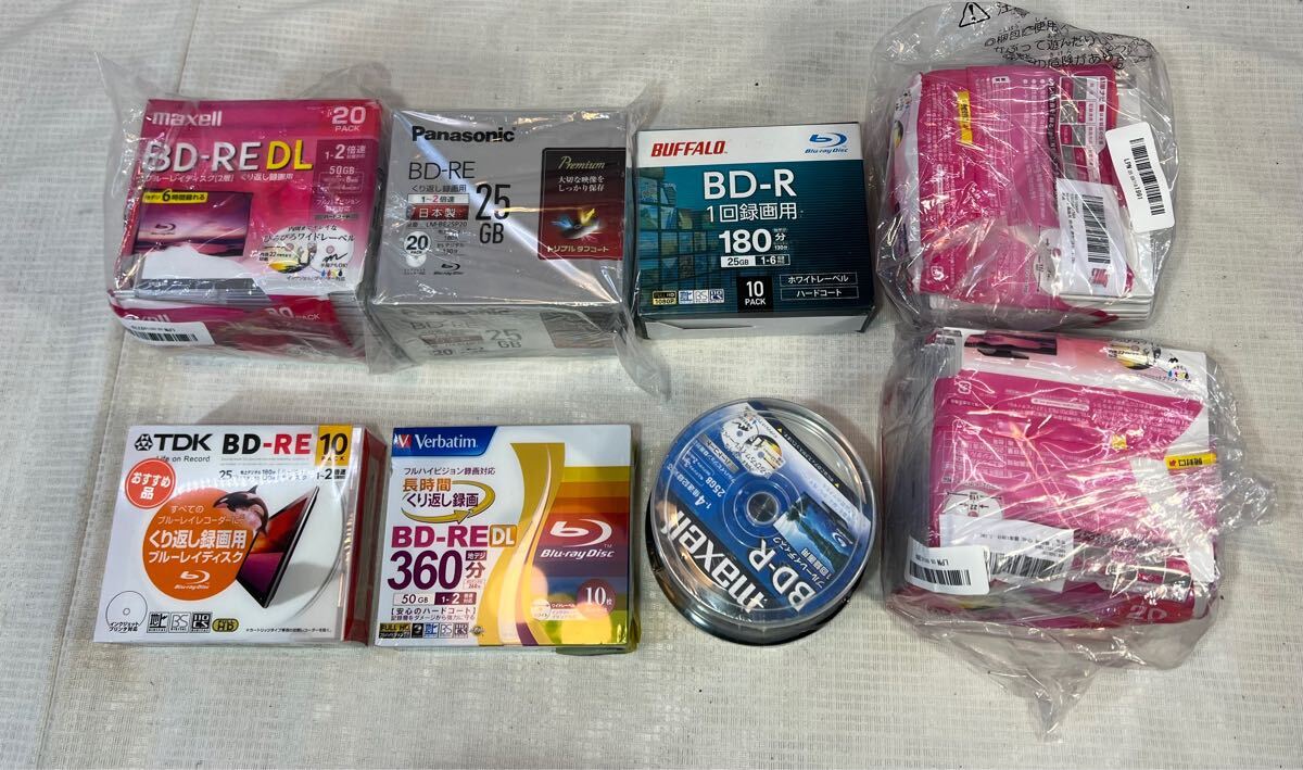 Yahoo!オークション - BD-R BD-RE TDK Verbatimパナソニックmaxell Buf...