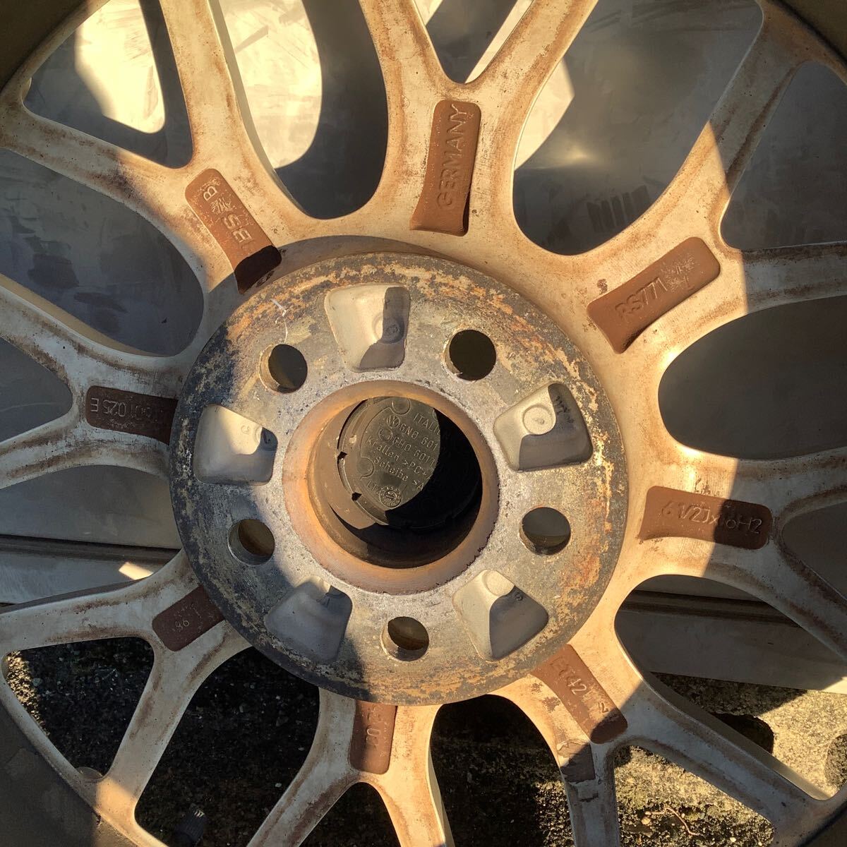 Yahoo!オークション - BBS VW フォルクスワーゲン ゴルフ 16インチ 6...