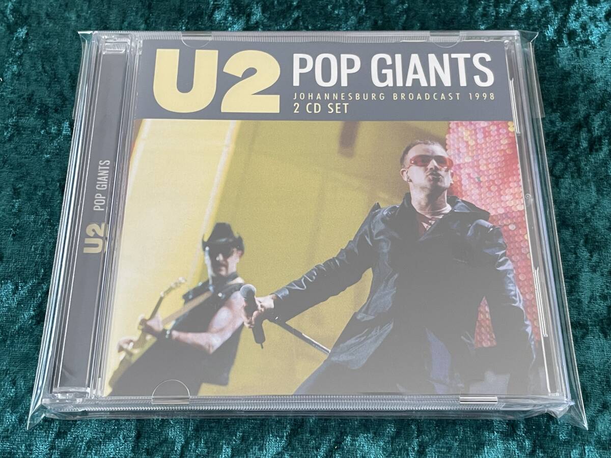 Yahoo!オークション - U2 2CD POP GIANTS JOHANNESBURG BROADCAST 199...