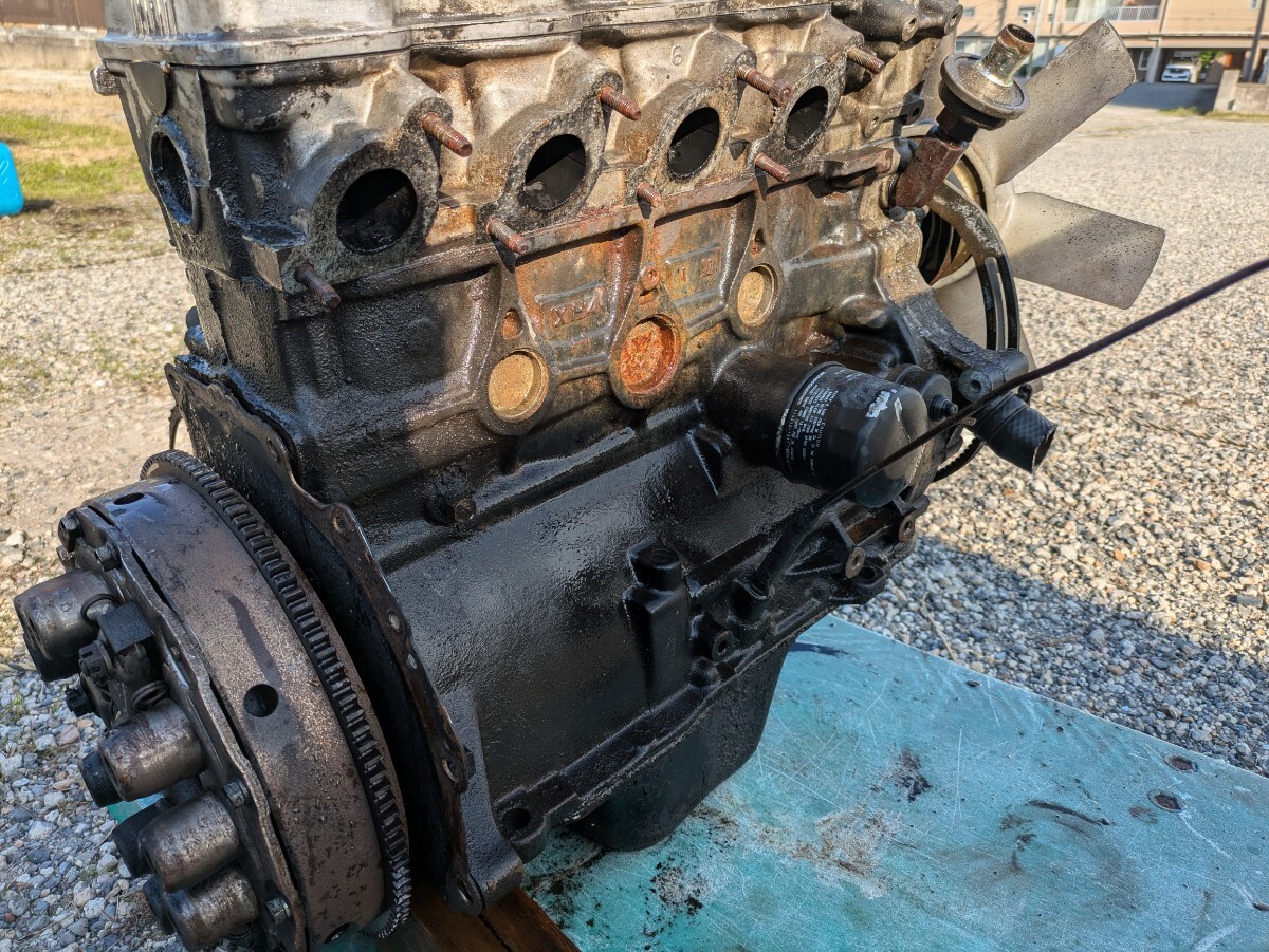 三菱 旧車 三菱ジープ J20.J30 J32 J3R J38 J58 J26 J46 4G53 XH4 エンジン クランクOK 動作未確認 おそらく実動(エンジン部品)｜売買された ...