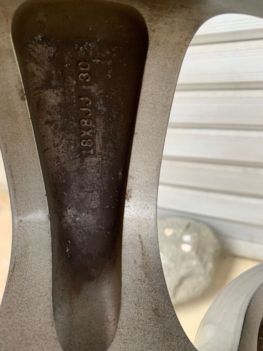 Yahoo!オークション - NISSAN フェアレディZ33 後期 純正 ホイール 18...