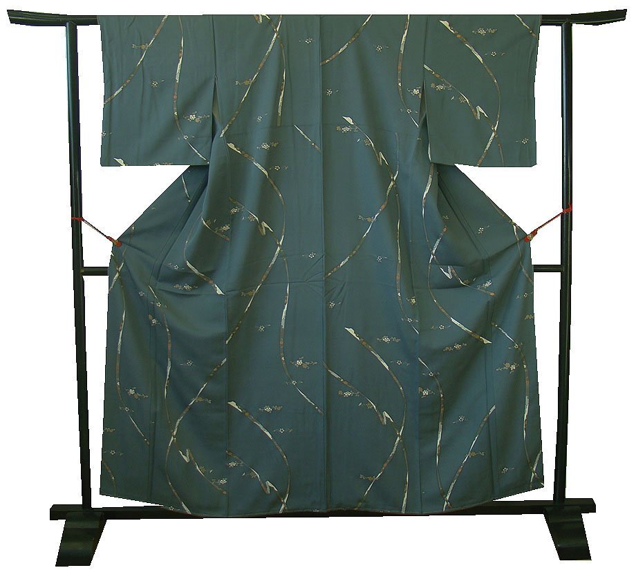 Yahoo!オークション - 値下げ 時代屋 裄64.4cm S寸 お洒落 一越地 小紋...