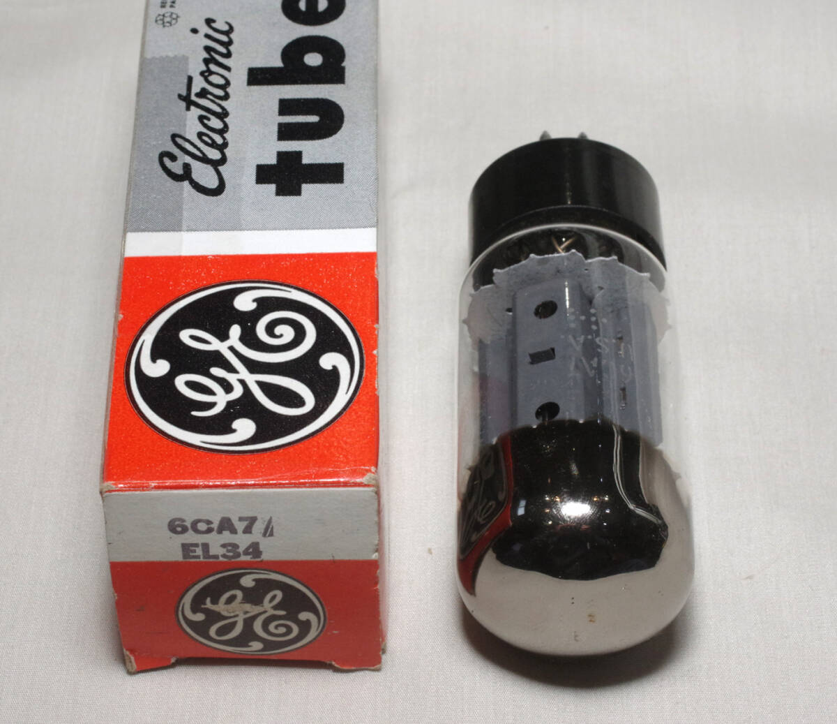 Yahoo!オークション - 真空管 5極出力管 6CA7 GE製 真空管 1本 元箱入...
