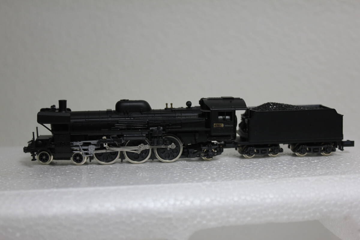 Yahoo!オークション - KATO 2007-2 C57 門鉄デフ付 C57形 蒸気機関車 ...