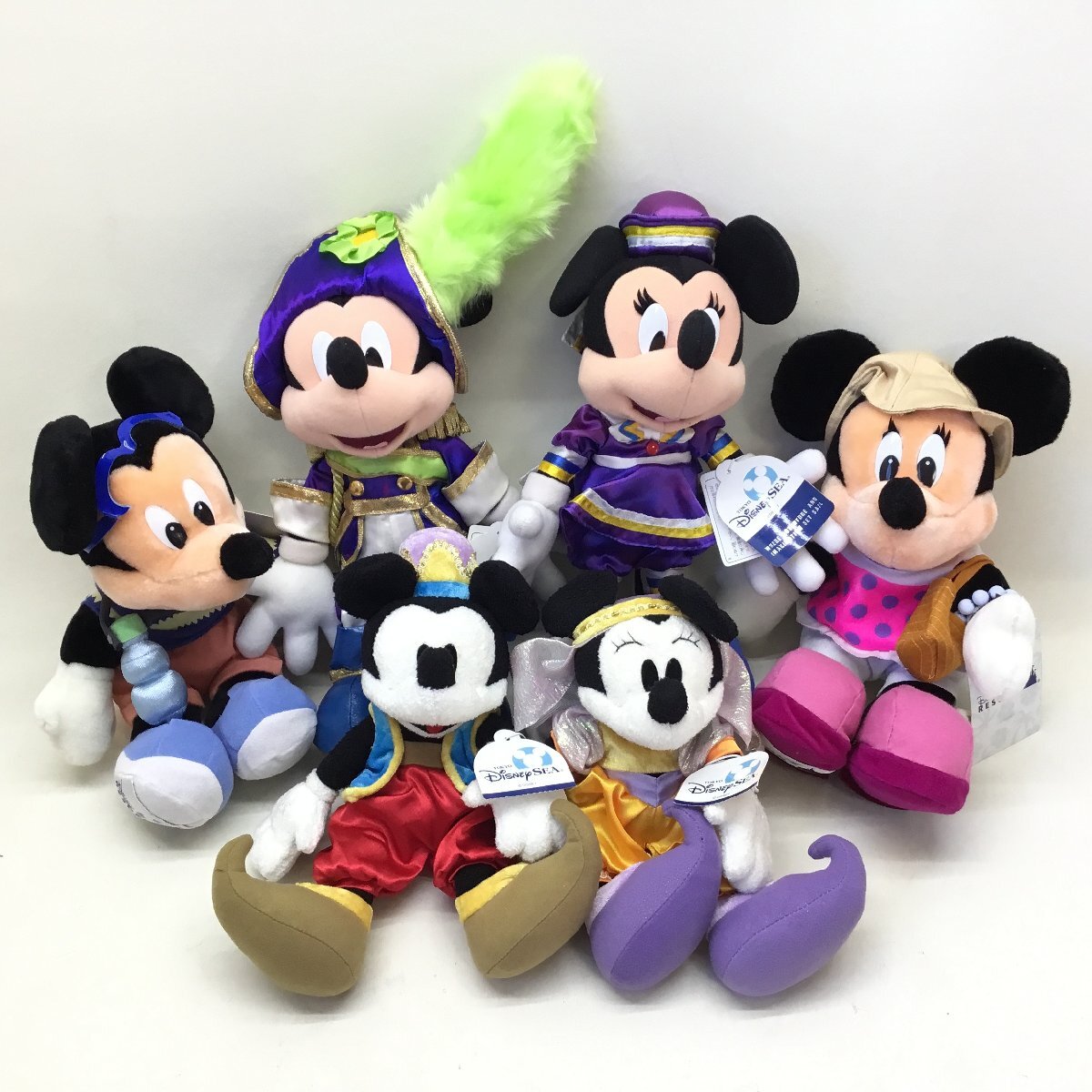 Disney Sea ディズニーシー ミッキー＆ミニー コスチュームドール 3種類セット タグ付き 品 /1.43kg(その他)｜売買されたオークション情報、yahooの商品情報をアーカイブ ...
