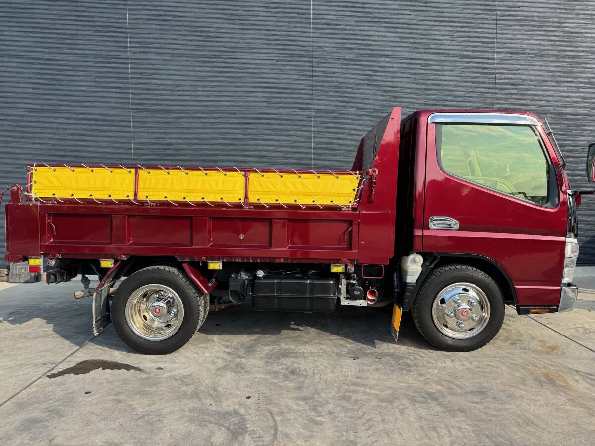 配送費無料 H18 ジェネレーションキャンター 3t 3トン 全低床 強化ダンプ カスタム仕様 13万㎞ ソウルレッド 無事故 Nox適合 車検6年12月(ダンプ)｜売買されたオークション情報 ...